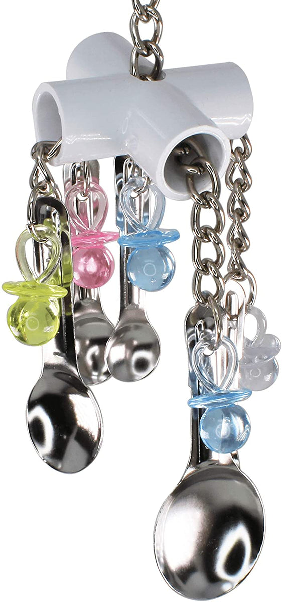 What is the 2001 Spoon Clacker? – Bonka Bird Toys