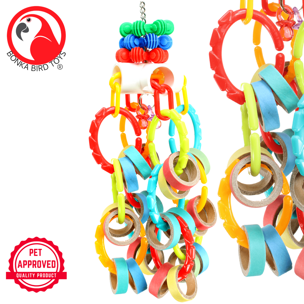 Bagel Bird Toys – Bonka Bird Toys
