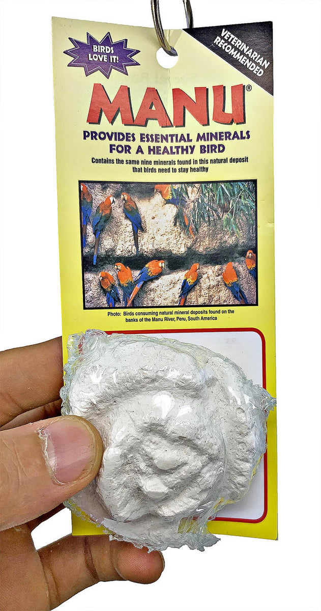 3244 Small Manu Rose White from bonka bird toys – Bonka Bird Toys