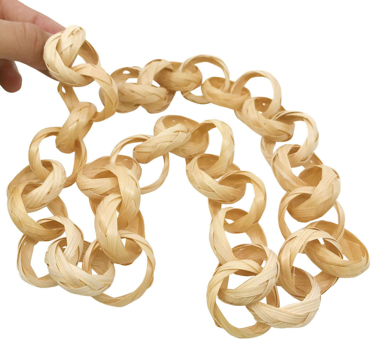 800 Bamboo 30-Inch Chain Foot Talon Craft Part Bird Toy – Bonka Bird Toys