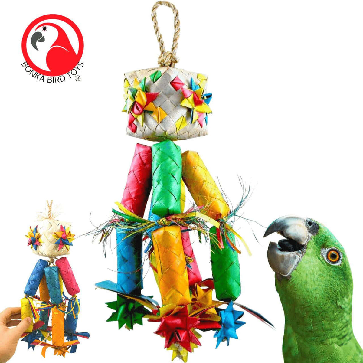 03335 Large Firecracker – Bonka Bird Toys